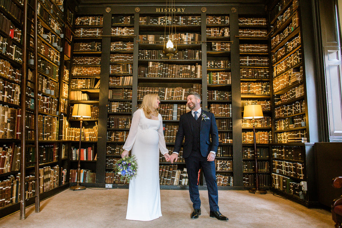 Portico Library Micro Wedding - Emma Ledwith Photography